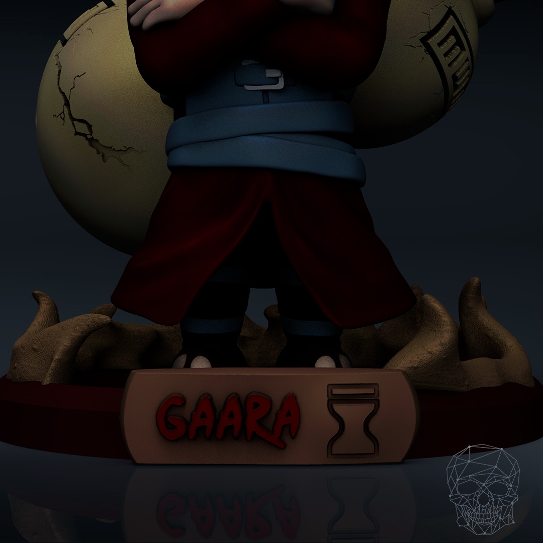 3D file Gaara Figure 🎨・3D printing design to download・Cults