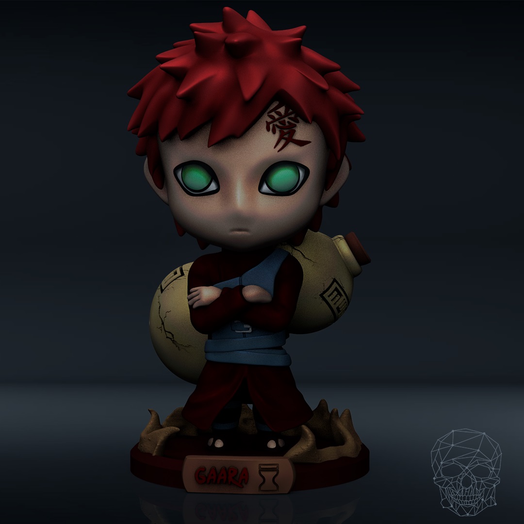 3D file Gaara Figure 🎨・3D printing design to download・Cults