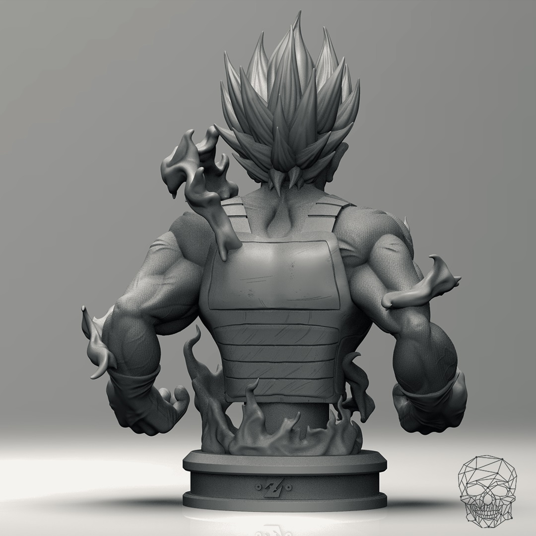 🎨 Vegeta hakaishin Figure・ 3D File for ・Cults