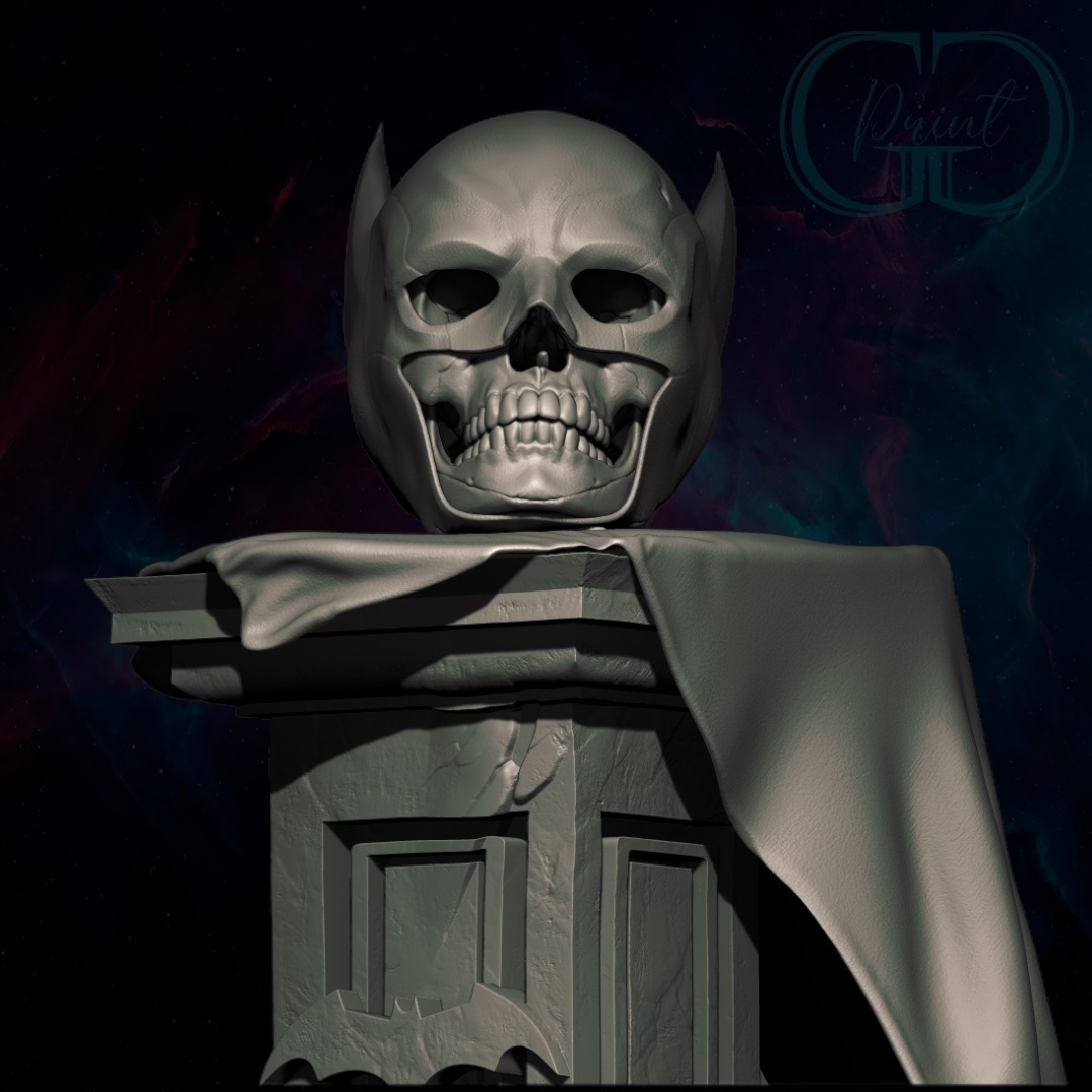 3D file Batman Skull 💀 ・3D printable model to download・Cults