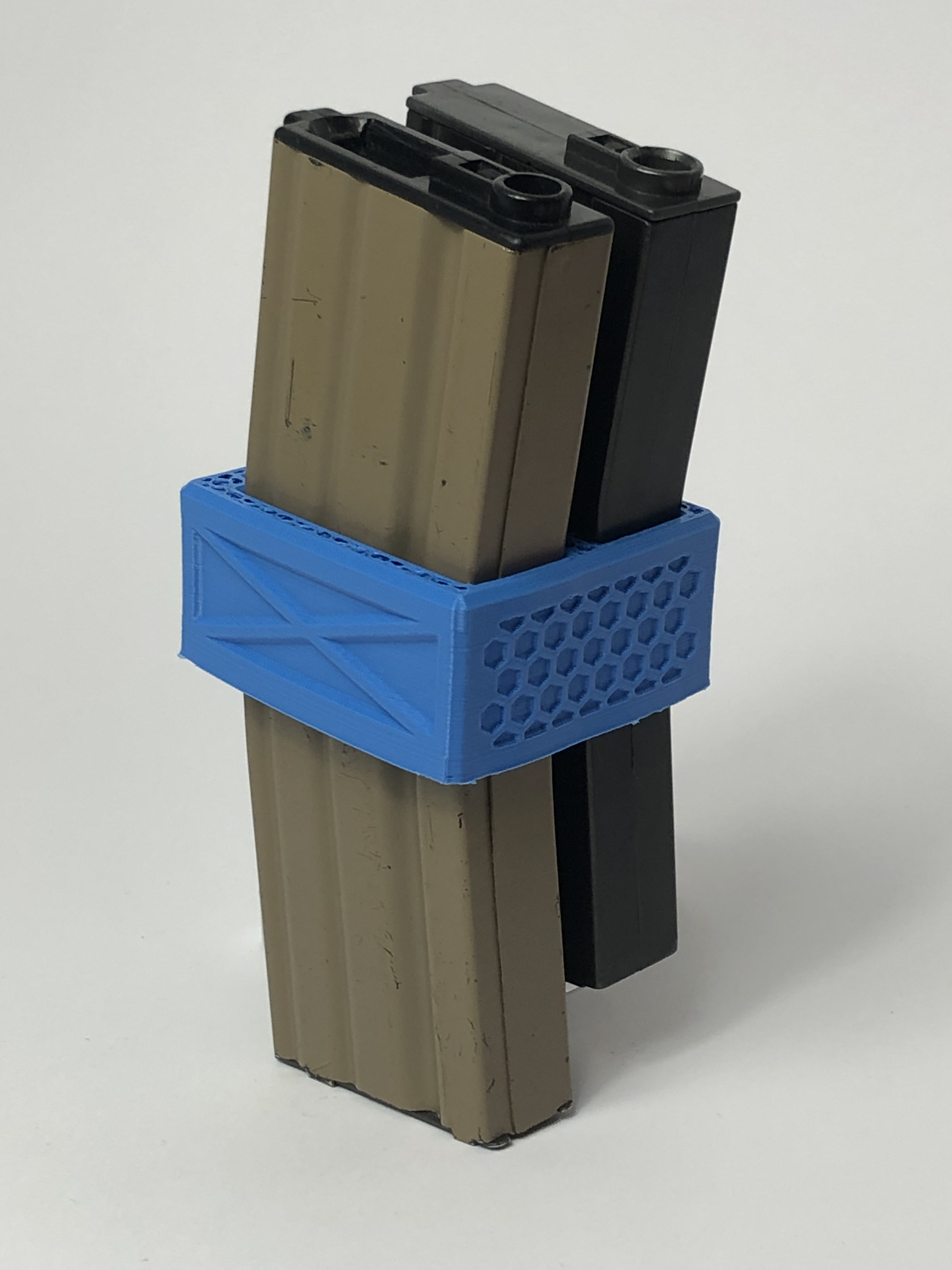 🔫 Dual Magazine Coupler M4・ STL File for ・Cults