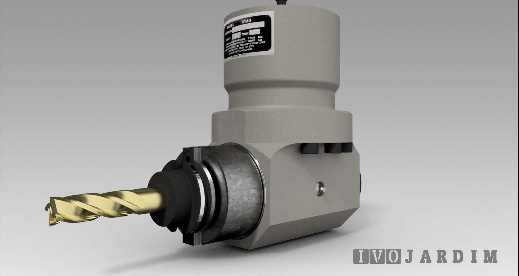 Free STEP file ANGLE HEAD 90 DEGREE CNC 🎒 ・Template to download and 3D ...