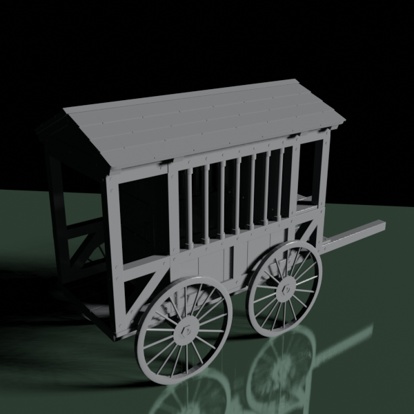 🛞 Fantasy RPG Wagon Set 28MM・ STL File for 3D printing・Cults