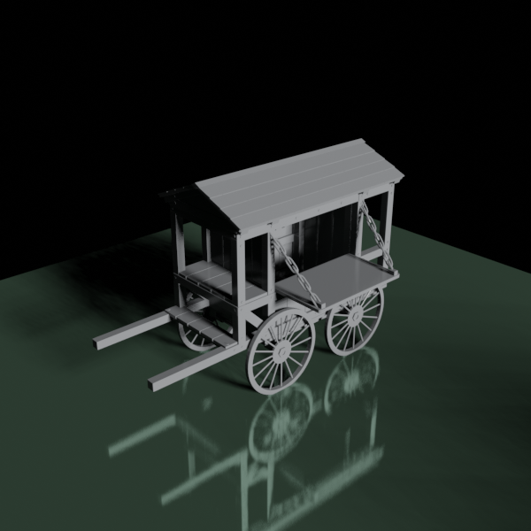 🛞 Fantasy RPG Wagon Set 28MM・ STL File for 3D printing・Cults