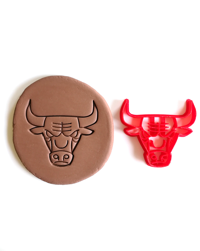 STL file Chicago Bulls Cookie Cutter 🍪 ・3D printing idea to download・Cults