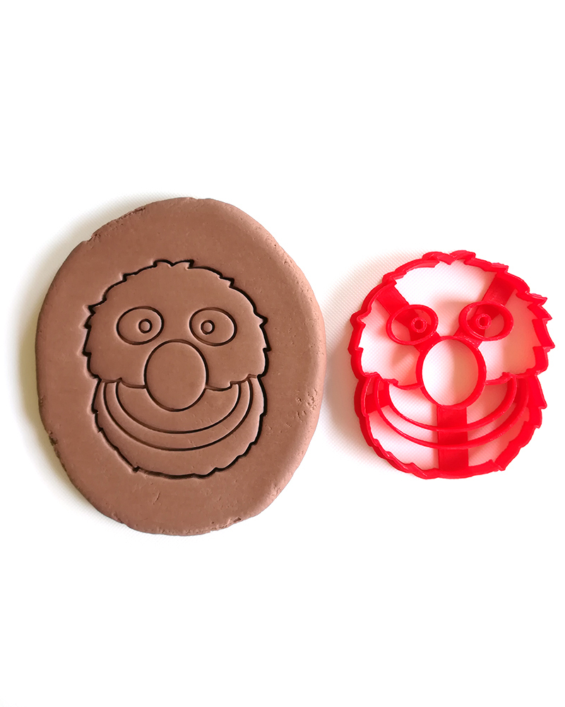STL file Grover Sesame Street Cookie Cutter 🍪 ・3D print object to ...