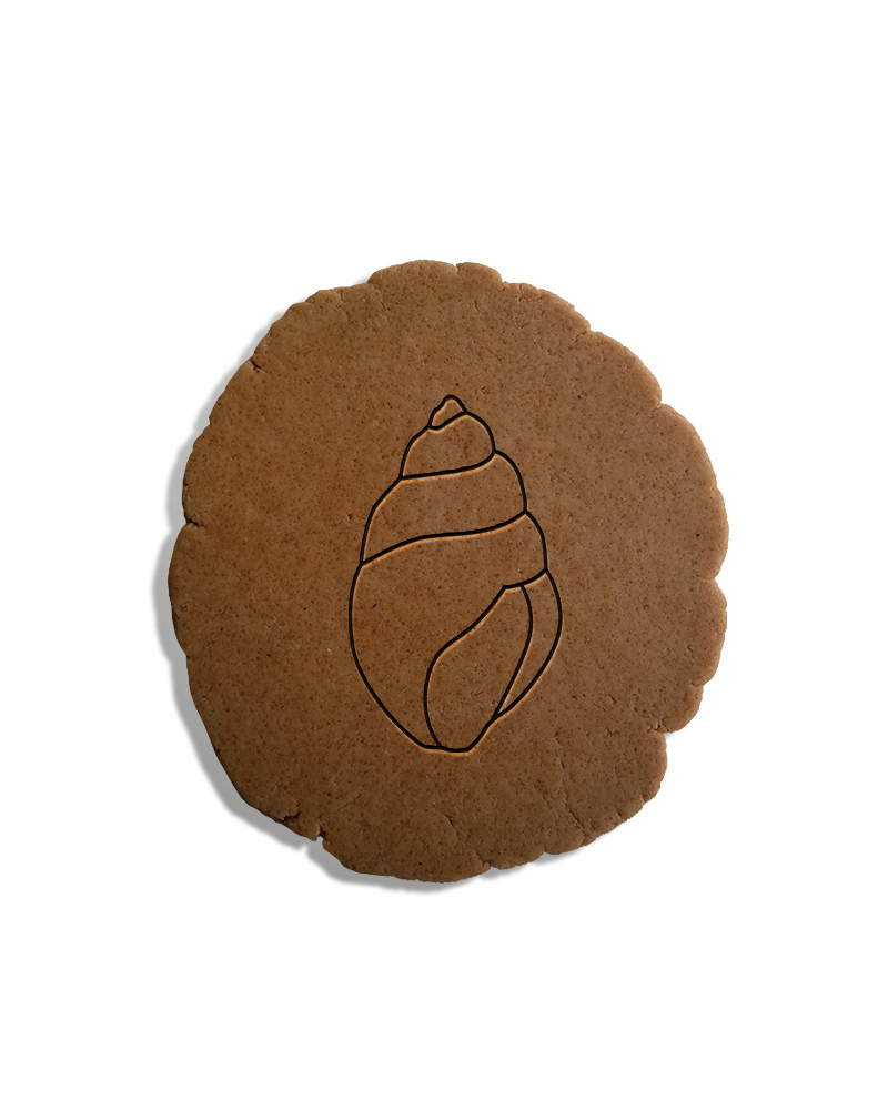 🐚 Conch Shell Cookie Cutter・ STL File for ・Cults