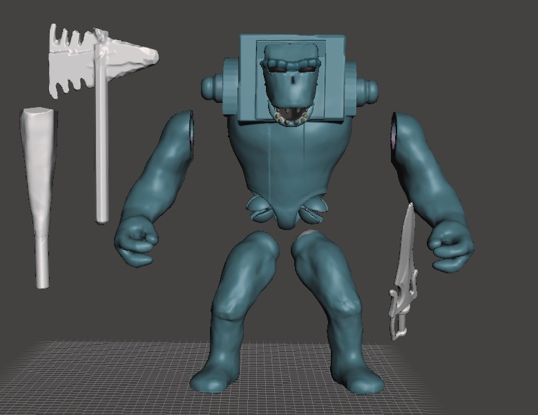 Archivo 3D RABAR MOTU ESTILO 👽・Modelo imprimible en 3D para descargar・Cults