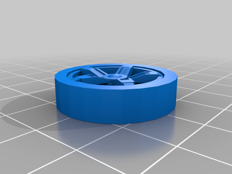 Free STL file 1:24 demon wheel 🛞 ・3D printer design to download・Cults
