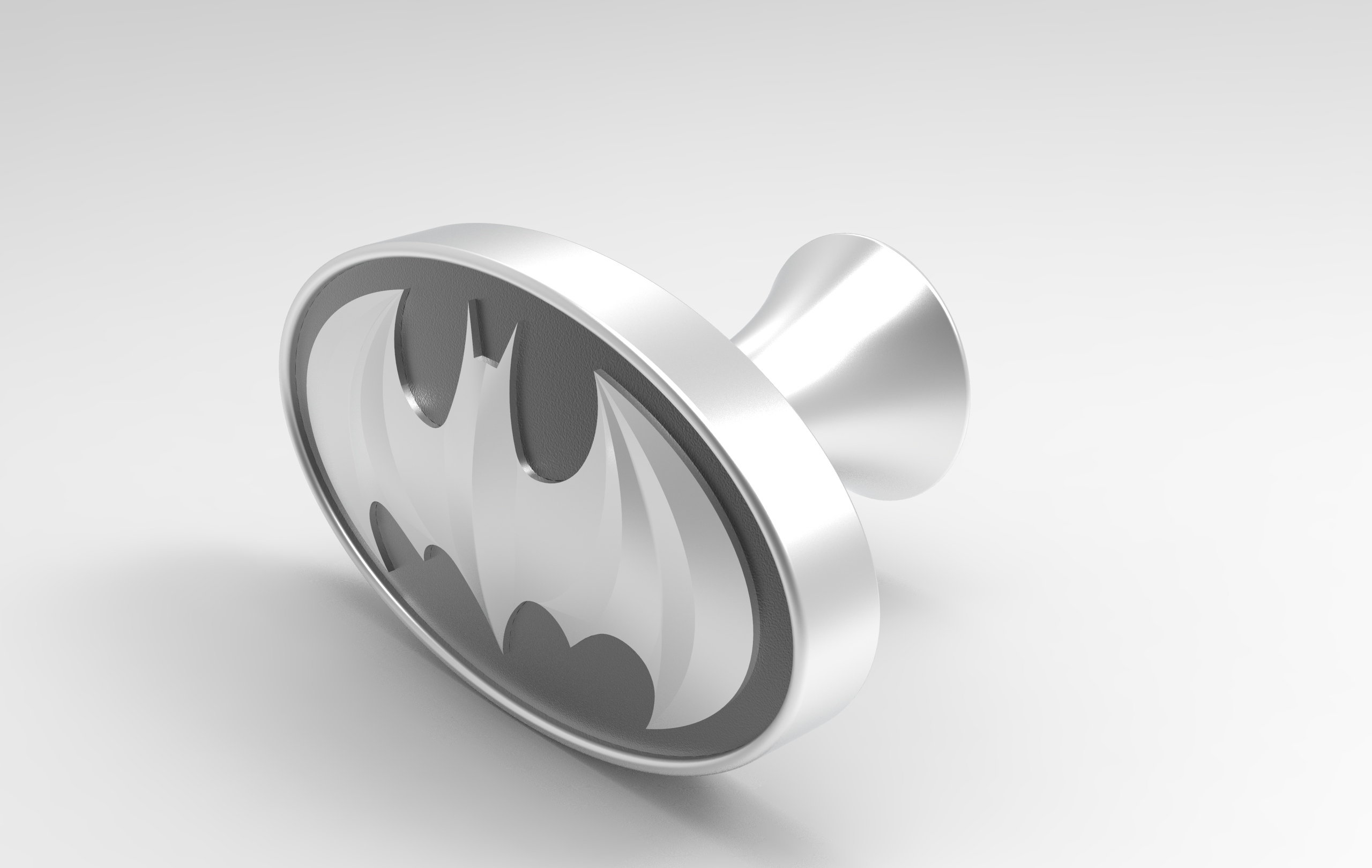 Archivo 3D Botón de Batman 🎲・Diseño imprimible en 3D para descargar・Cults