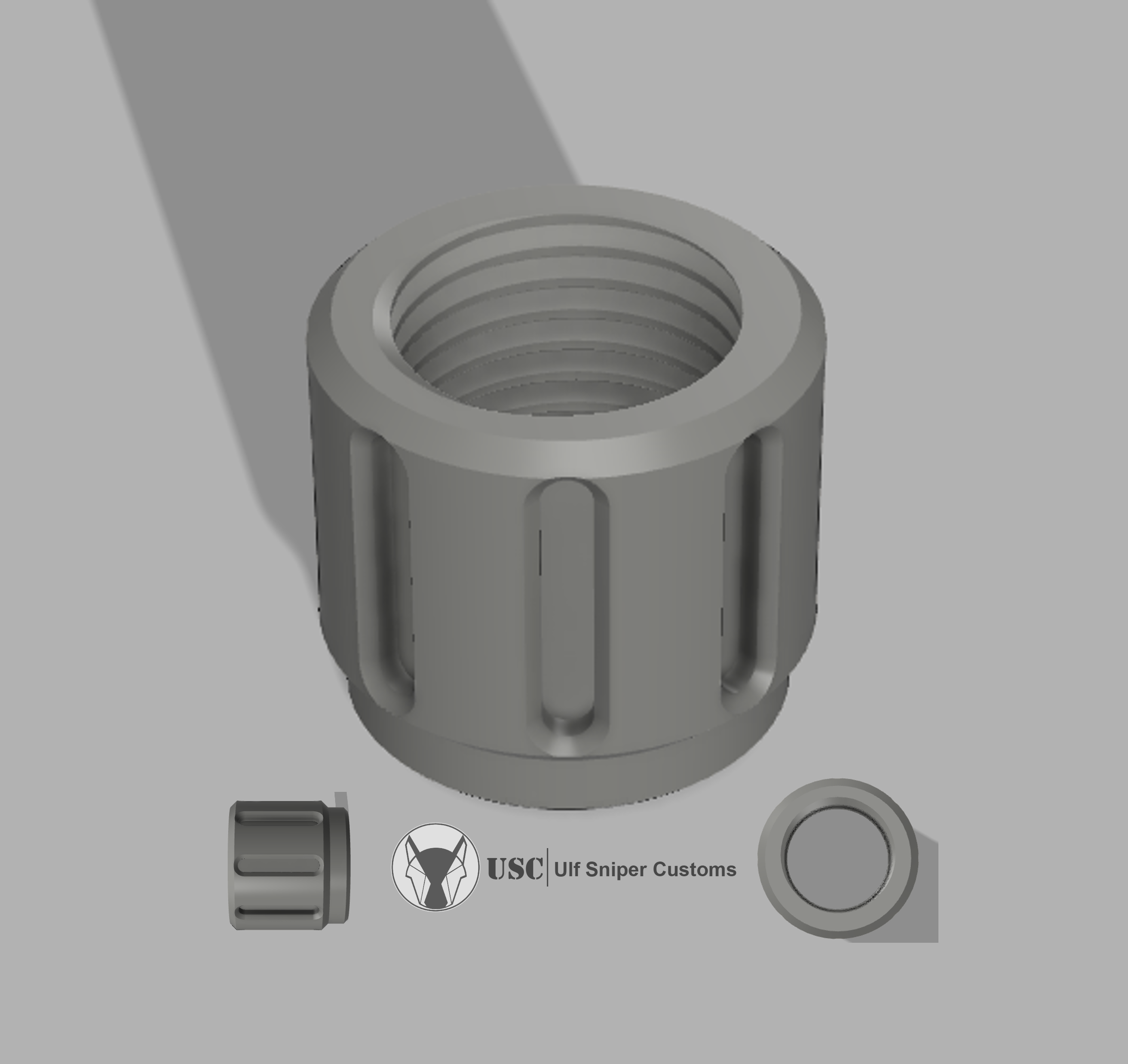 STL file Airsoft Thread Protector | Molded 🔫 ・3D printable design to ...