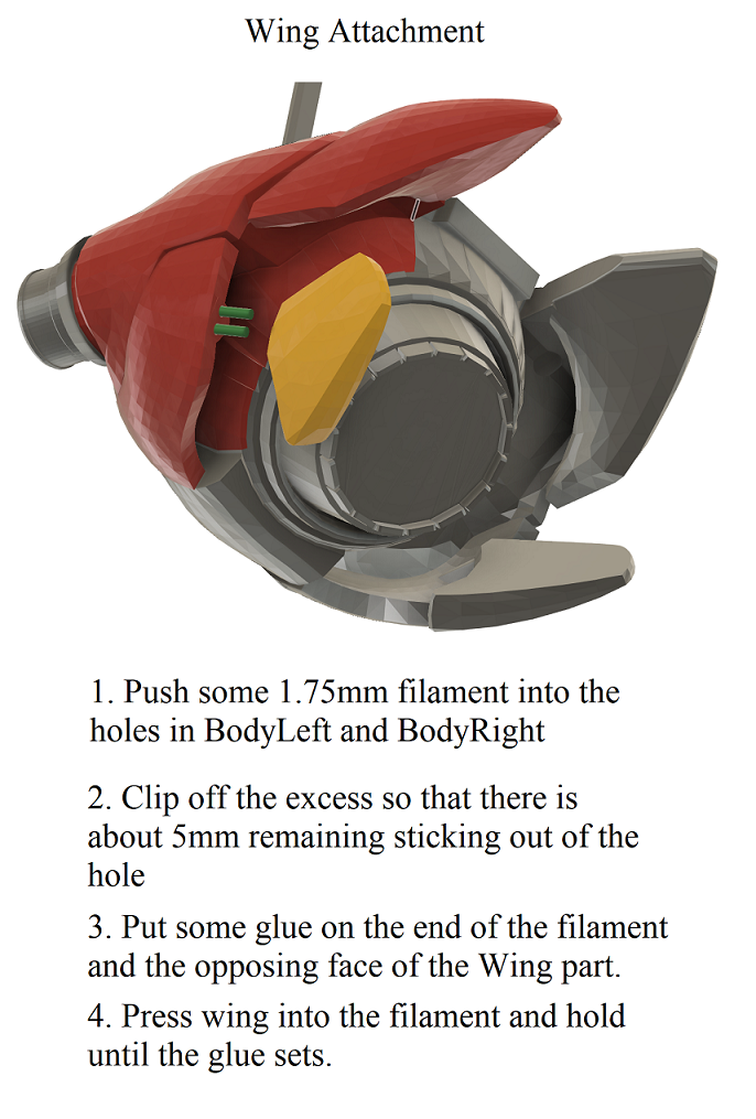 🐱 B-12 Drone from Stray (Easy Printing + Assembly!)・Free 3D File for ・Cults