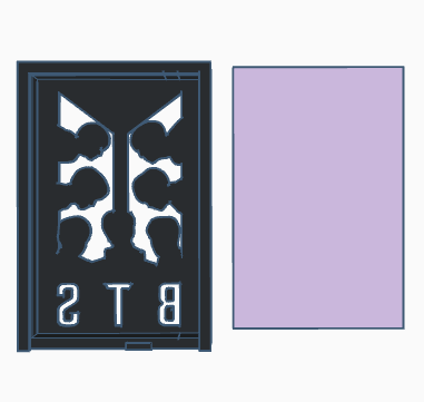 STL file Silhouette Picture - BTS 👤 ・3D printer design to download・Cults