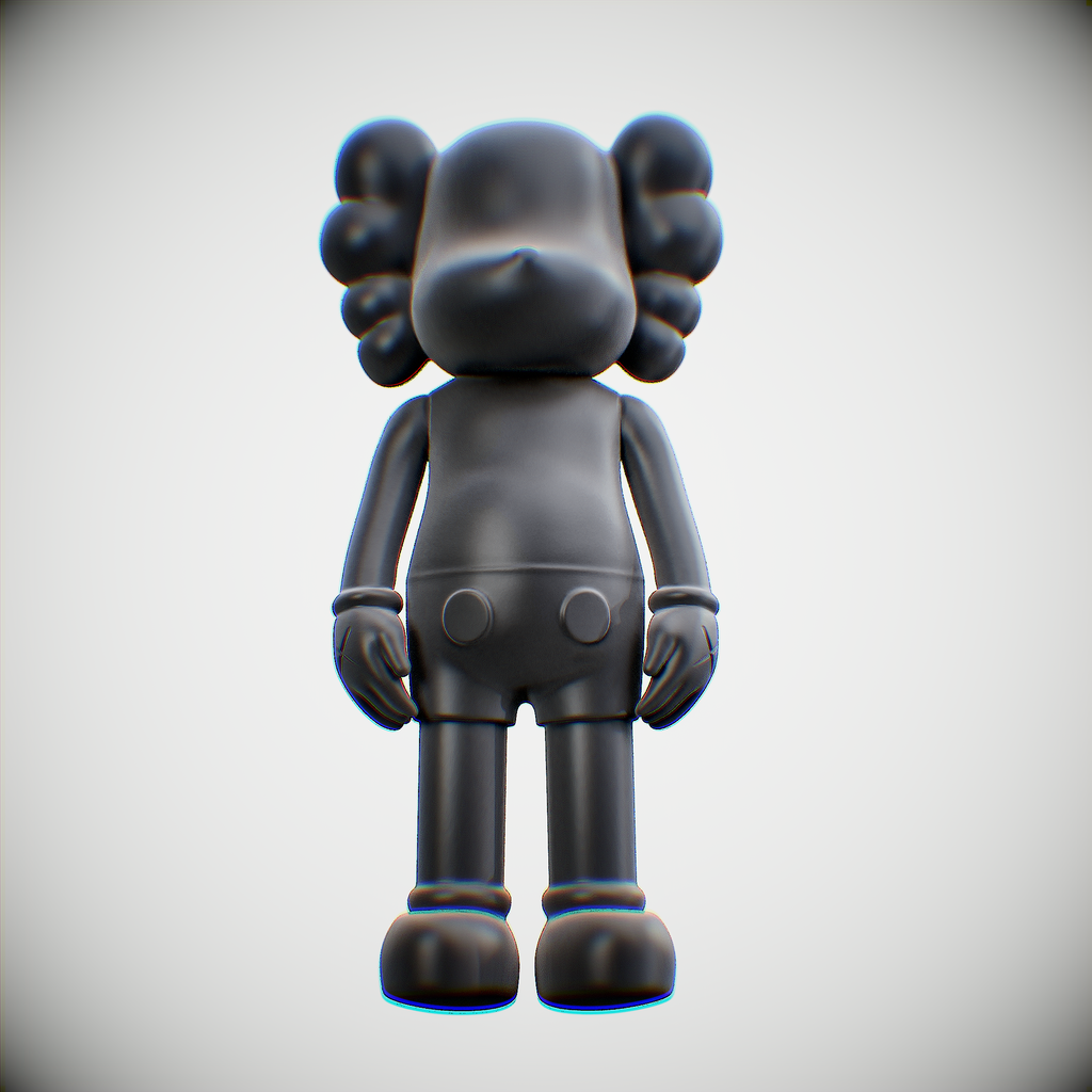 🐻 Bearbrick Kaws Unique design・Free STL File for 3D printing・Cults