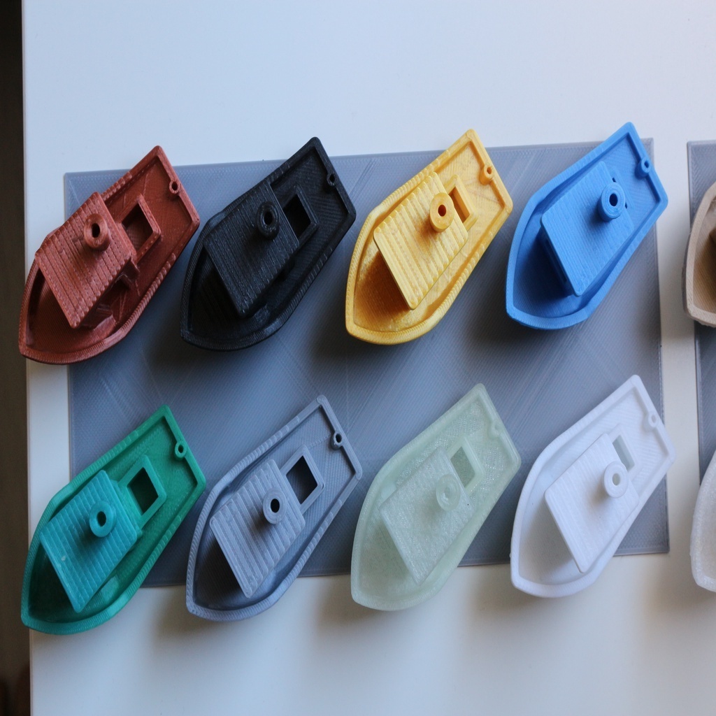 Free 3D file Benchy Tray (8 Benchy boat for exposition) 🛥️ ・3D print ...
