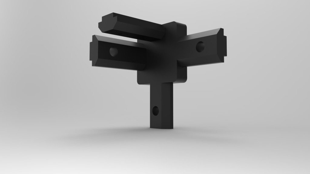 Free STL file 3D Connector for 2020 Aluminium Extrusion 🔧 ・3D printer ...