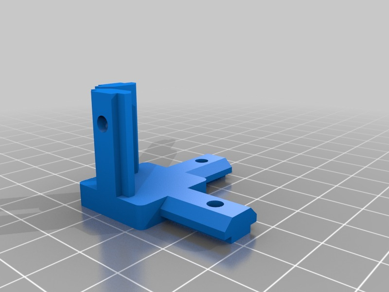Free STL file 3D Connector for 2020 Aluminium Extrusion 🔧 ・3D printer ...