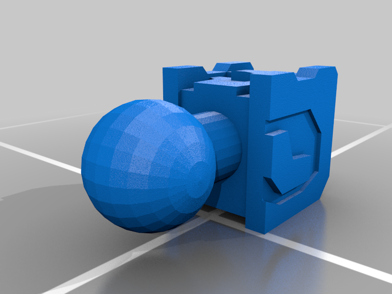 🎲 Mini Action Figure 30mm・Free 3D File for ・Cults