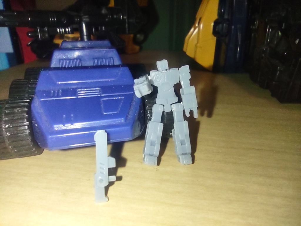 🎲 Mini Action Figure 30mm・Free 3D File for ・Cults