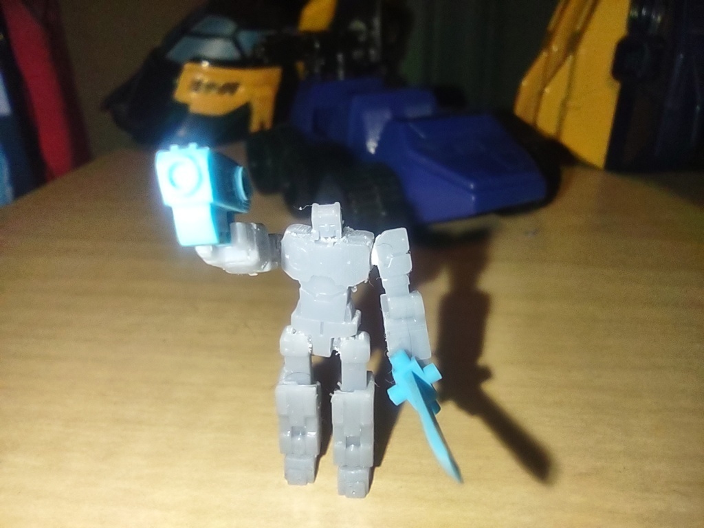 🎲 Mini Action Figure 30mm・Free 3D File for ・Cults