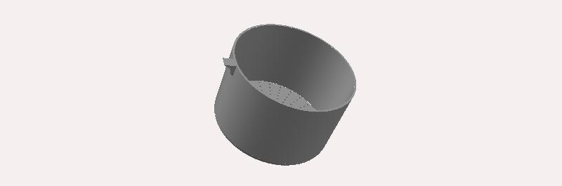 STL file Rice Strainer 🌾 ・3D printable design to download・Cults