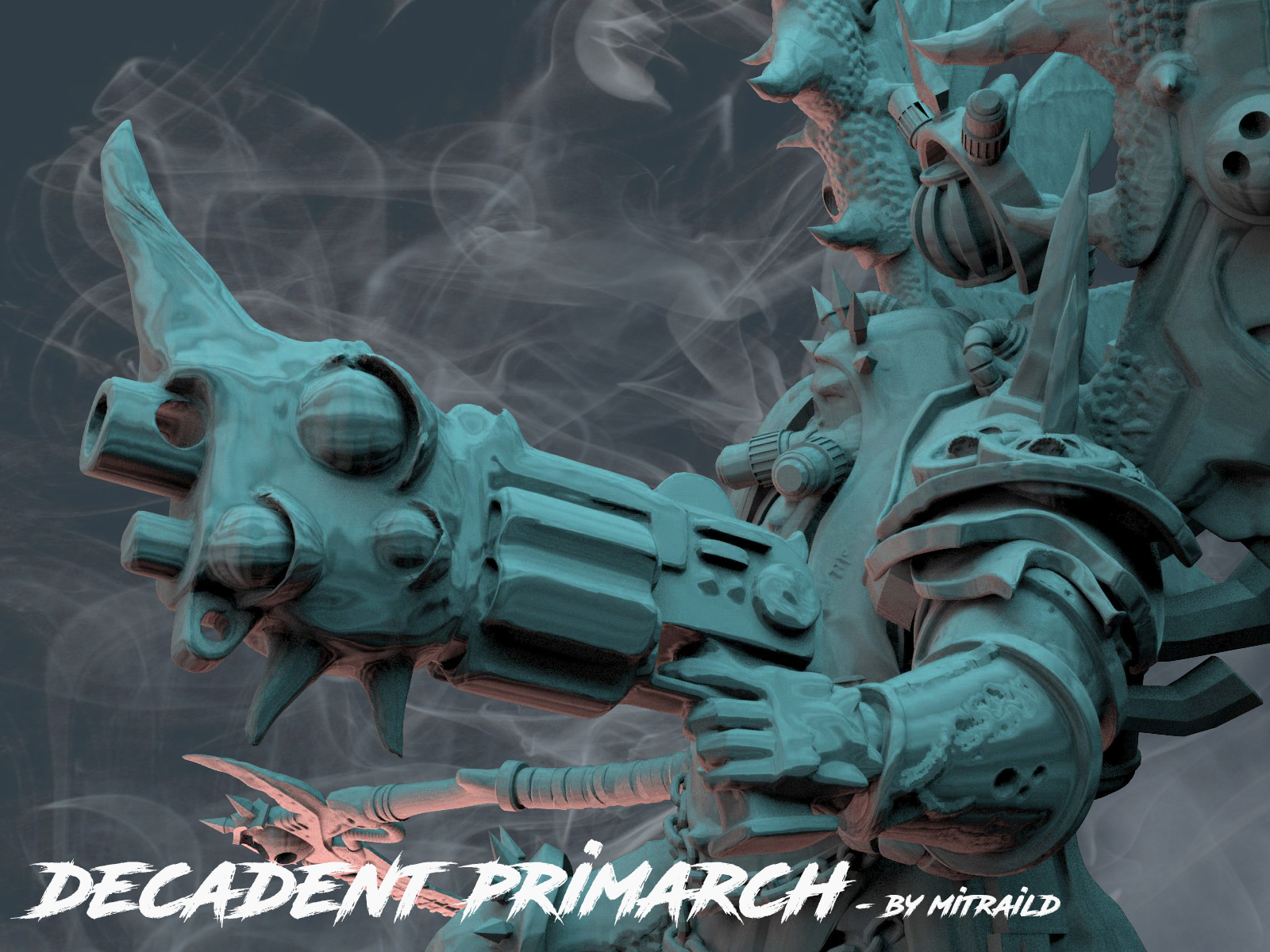 🎲 Deacadent Primarch・ 3D File for ・Cults