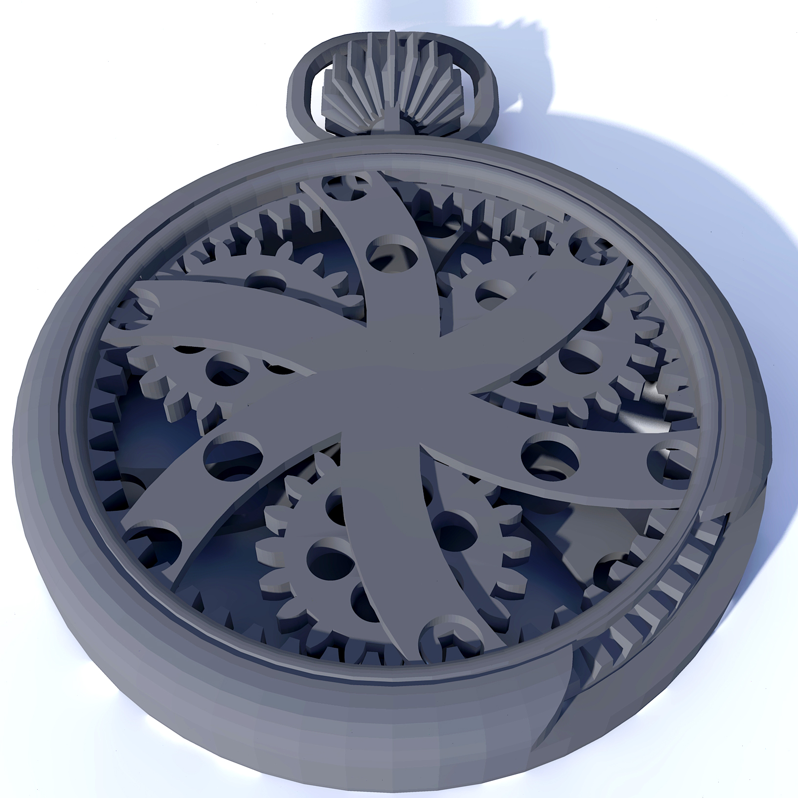 ⌚ Steampunk Cosplay Pocket Watch 3D print model・ STL File for ・Cults