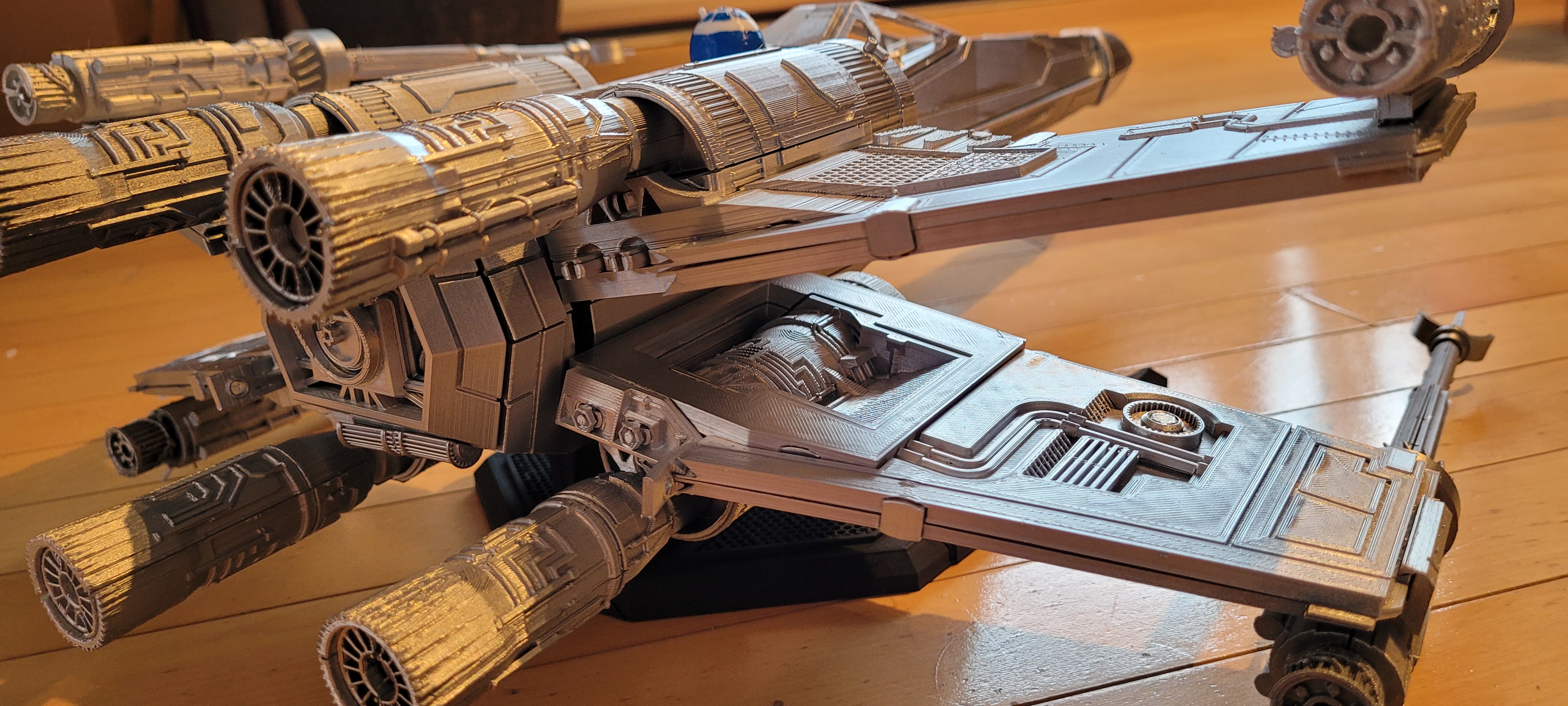 🚀 X-WING Model Kit STL files 228 parts・ STL File for ・Cults