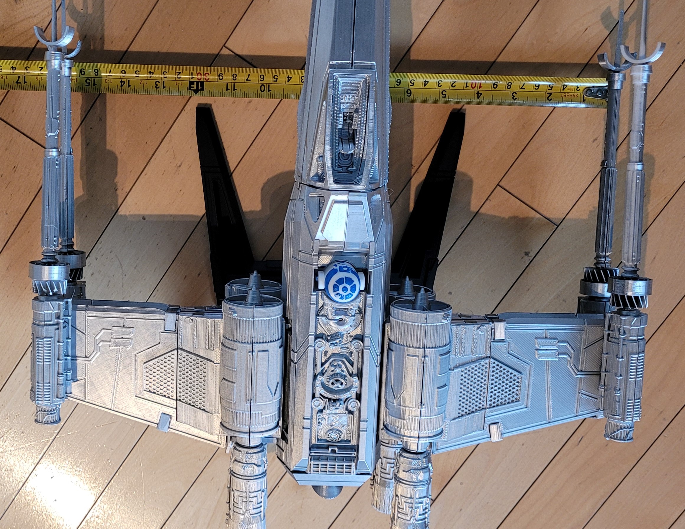 🚀 X-WING Model Kit STL files 228 parts・ STL File for ・Cults