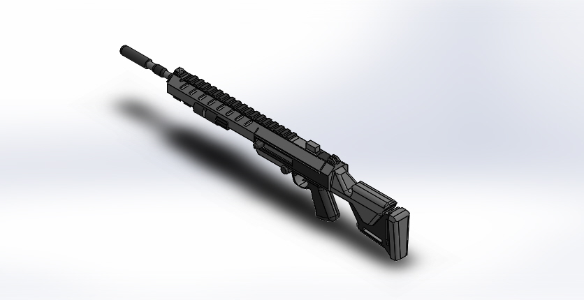 STL file IMBEL IA2- OSAR 3D 🔫 ・3D printing design to download・Cults