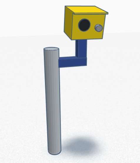 Free STL file uk speed camera 📷 ・3D printable model to download・Cults