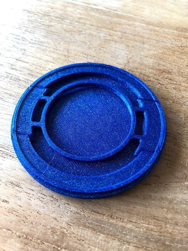 STL file Bokeh filter holder lens cap 72mm 🧢 ・3D printing design to ...