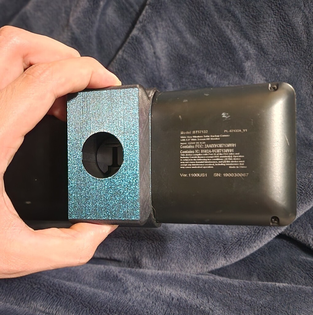 Free 3D file Backup Camera holder for Type S 6.8" touch monitor 📷 ・3D ...