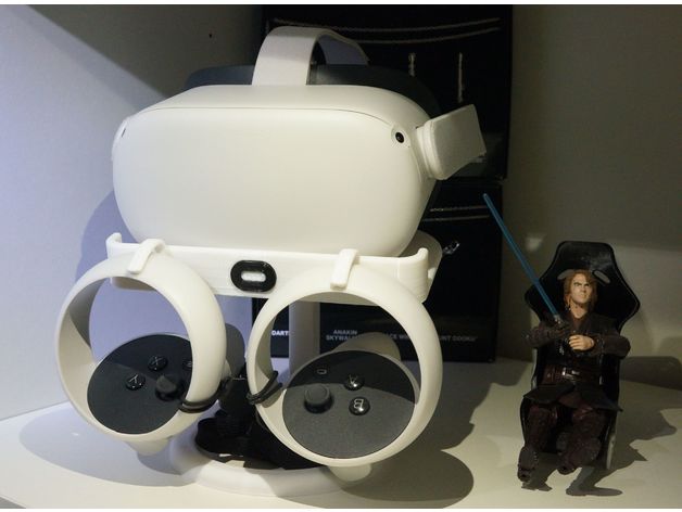 STL-Datei Oculus Quest 2 Stand 🎠 ・3D-druckbares Design zum ...