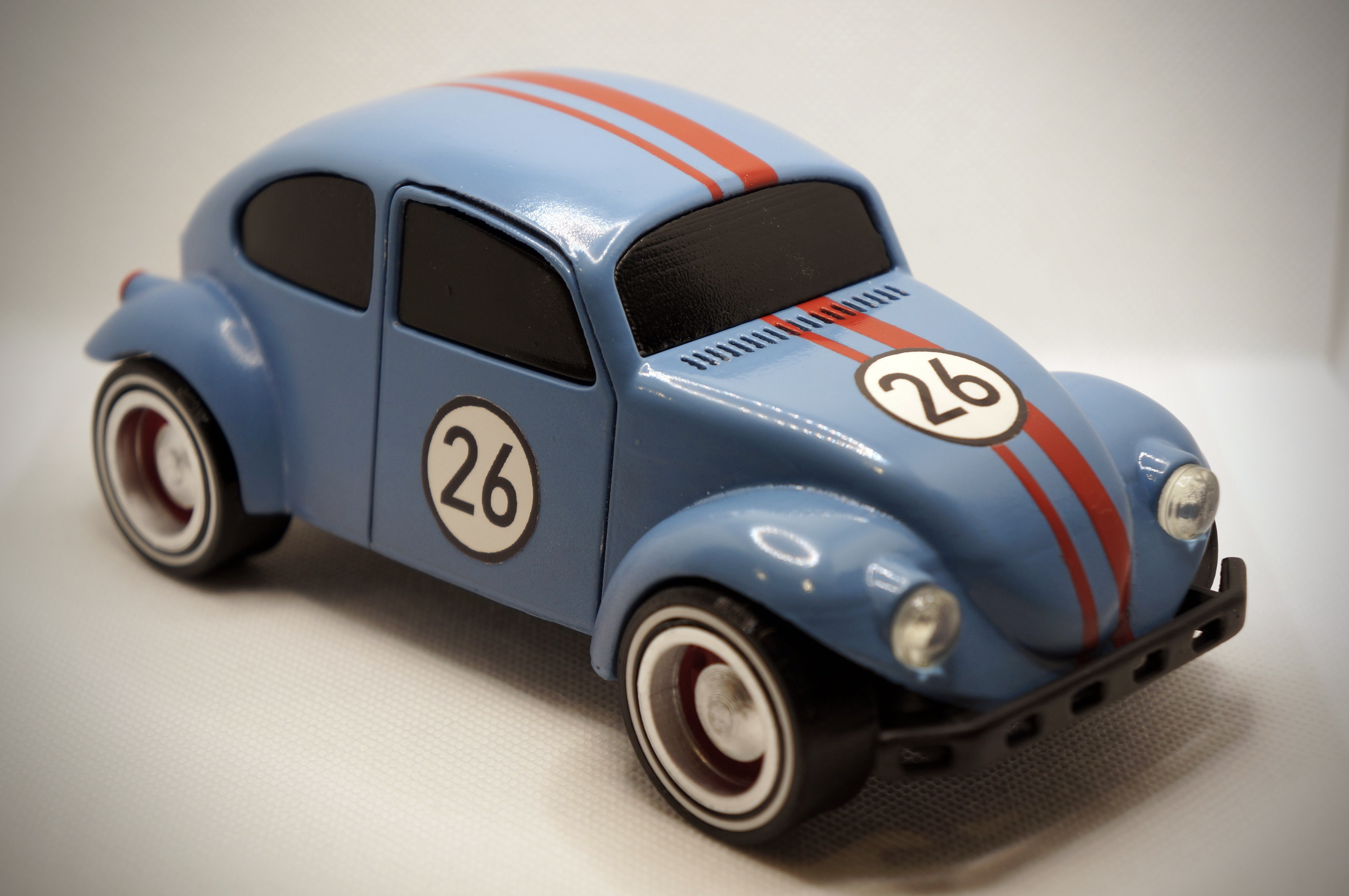 3D printable VW Beetle BAJA BUG - fully 3D printable・Cults