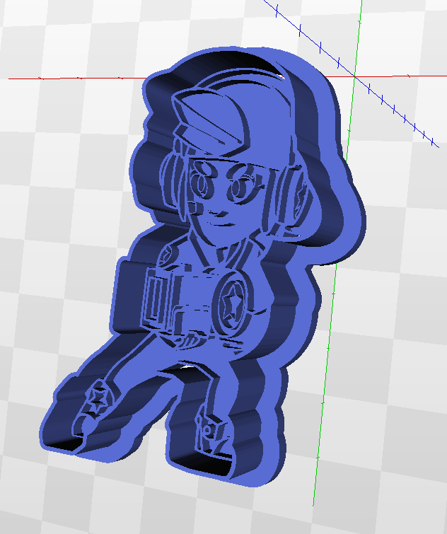 ⭐ Brawl Star Shelly・ STL File for ・Cults