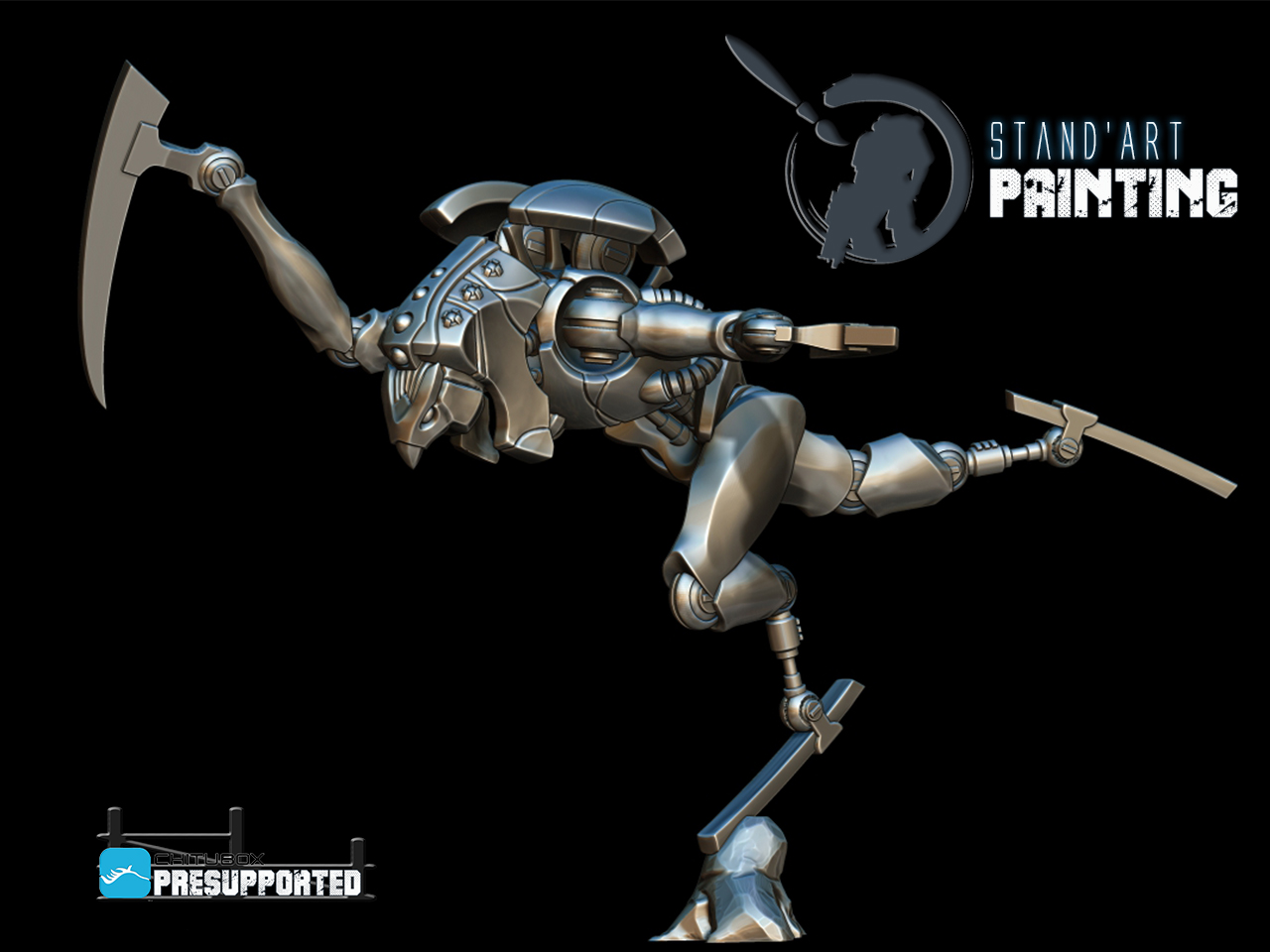 🎲 Stalkers (x4)・ STL File for ・Cults