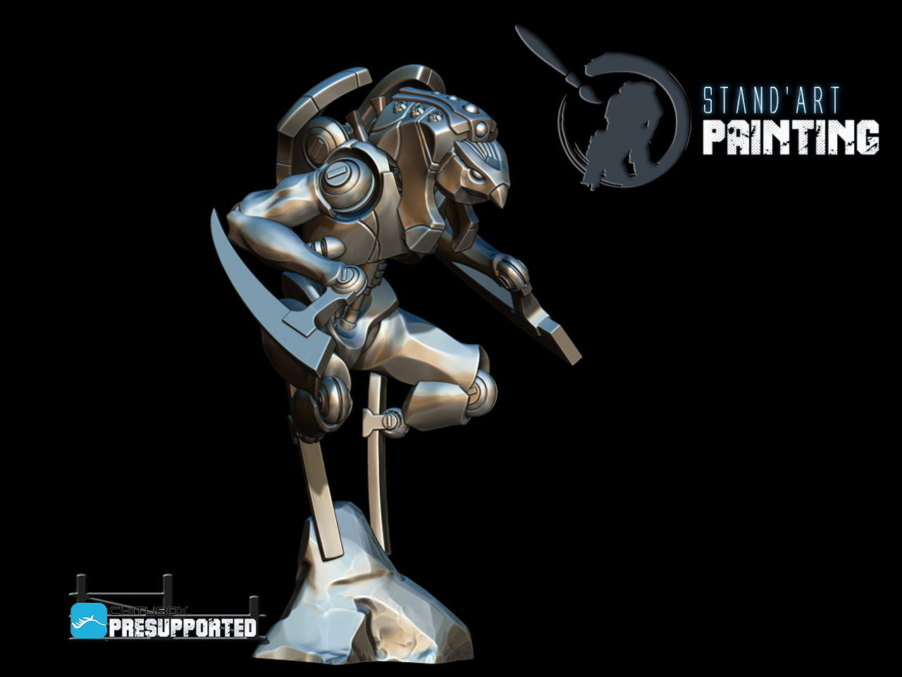 🎲 Stalkers (x4)・ STL File for ・Cults