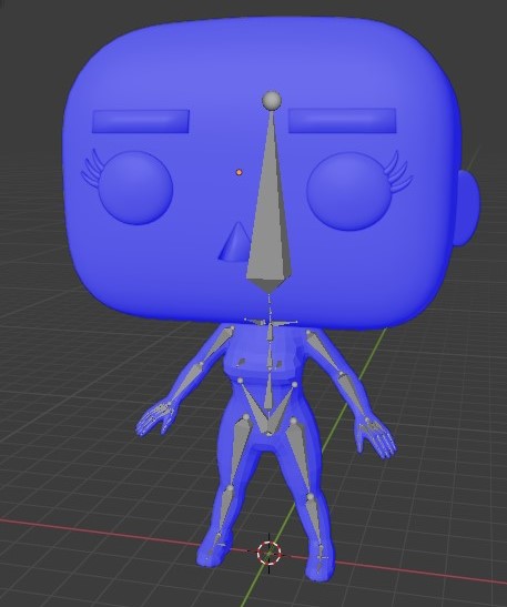 STL file FUNKO POP WOMAN_BASE BRYN WITH SKELETON 💀 ・3D printable model ...