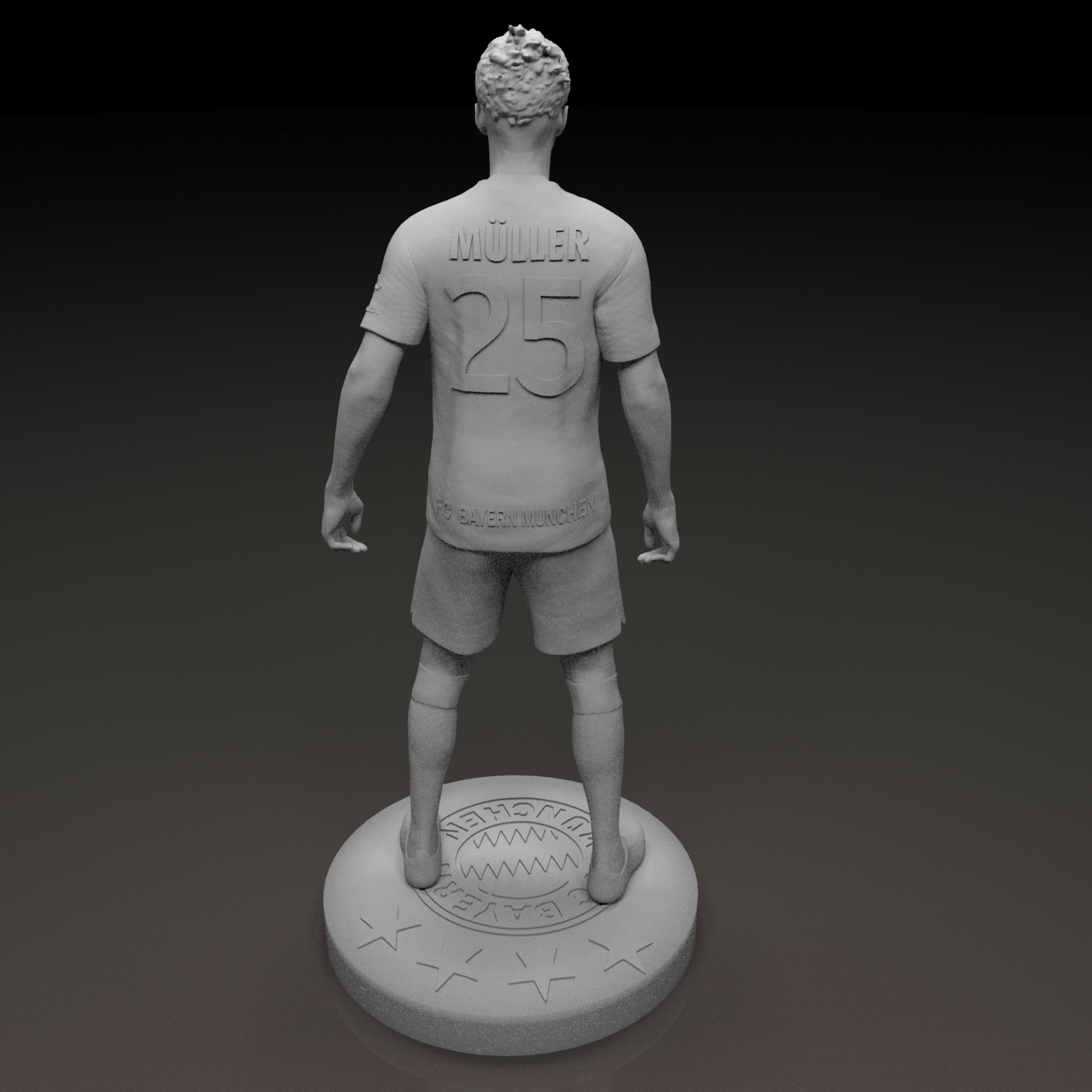 🏈 Muller Bayern Munich football player stl file ready for printing・Free ...