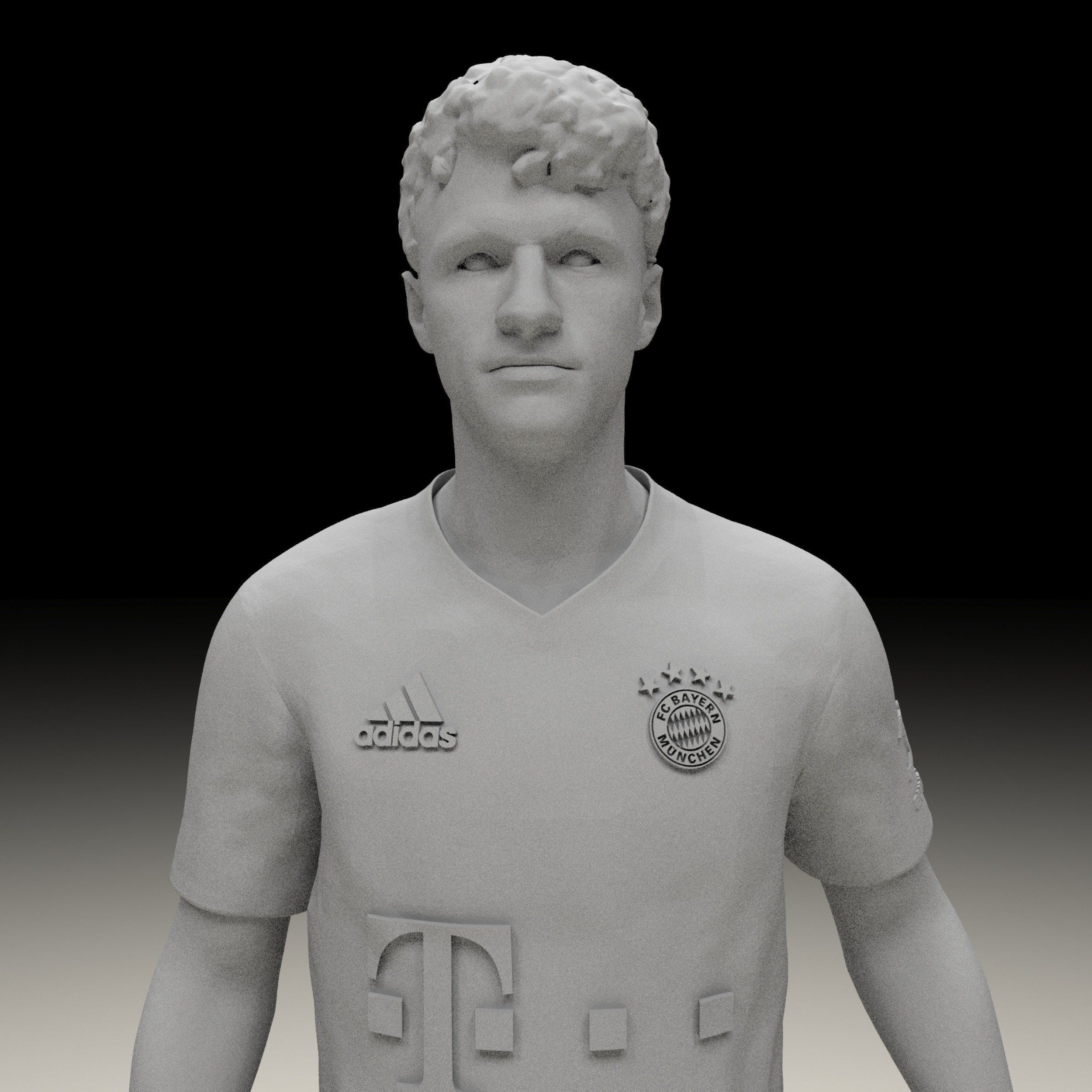 🏈 Muller Bayern Munich football player stl file ready for printing・Free ...