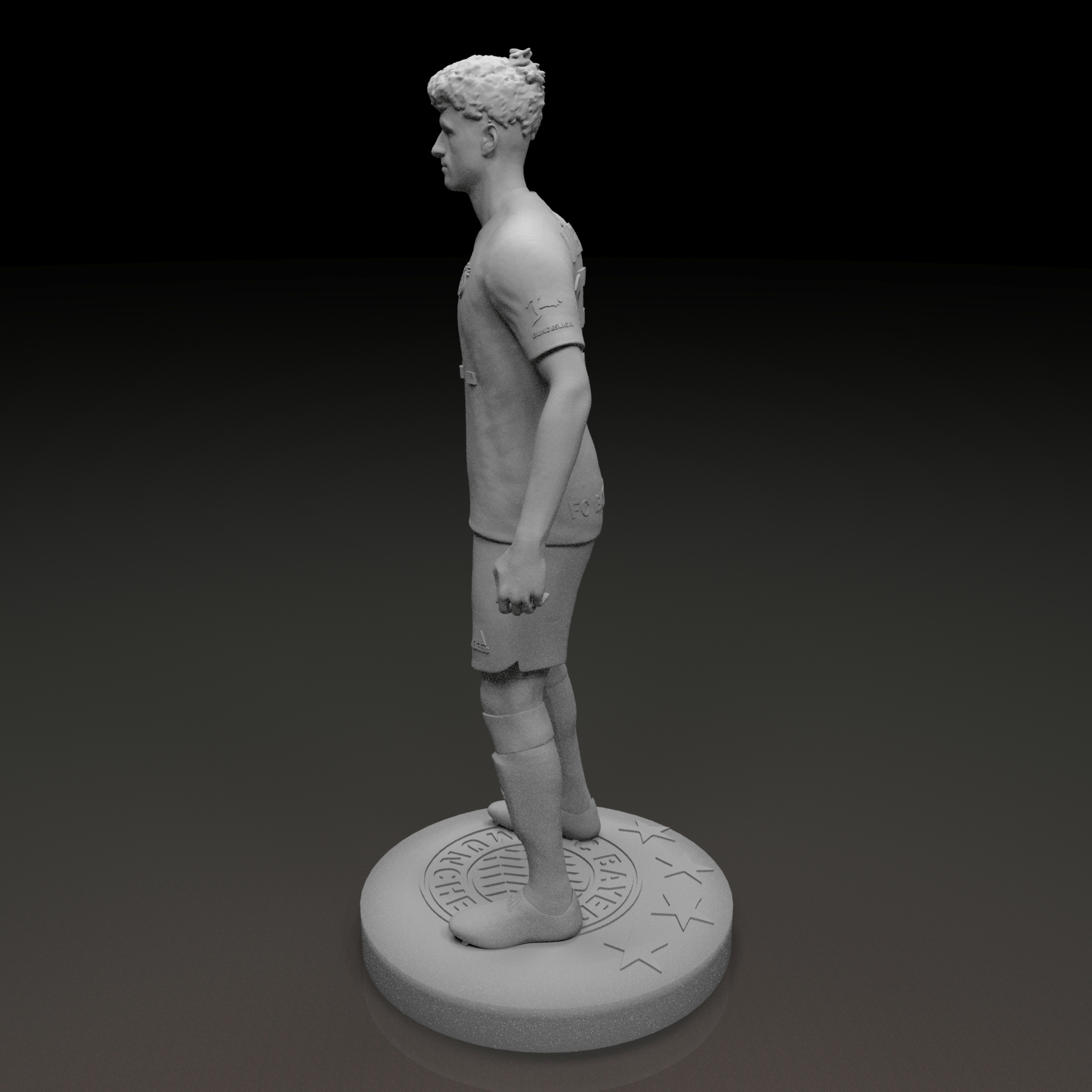 🏈 Muller Bayern Munich football player stl file ready for printing・Free ...