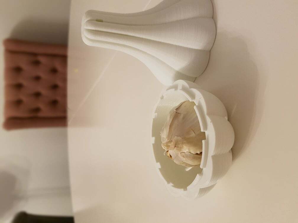 3D printing Vented Garlic Storage Container・Cults