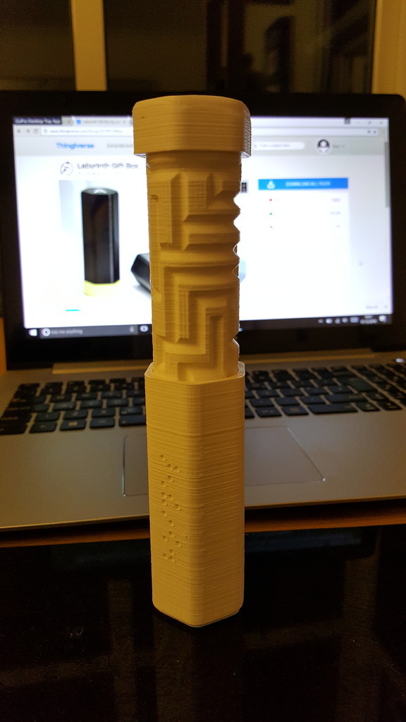 3D printing Labyrinth Gift Box・Cults