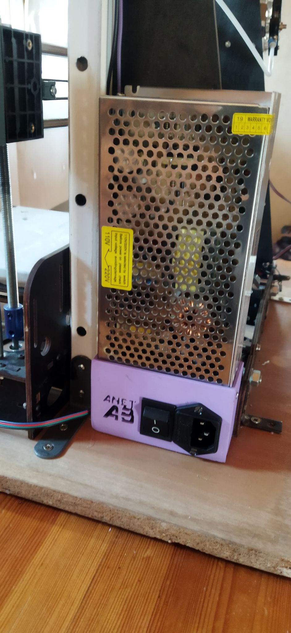 Archivo STL gratuito Tapa de la fuente de alimentación Anet A8 🔧 (OBJ)・Objeto para descargar e ...