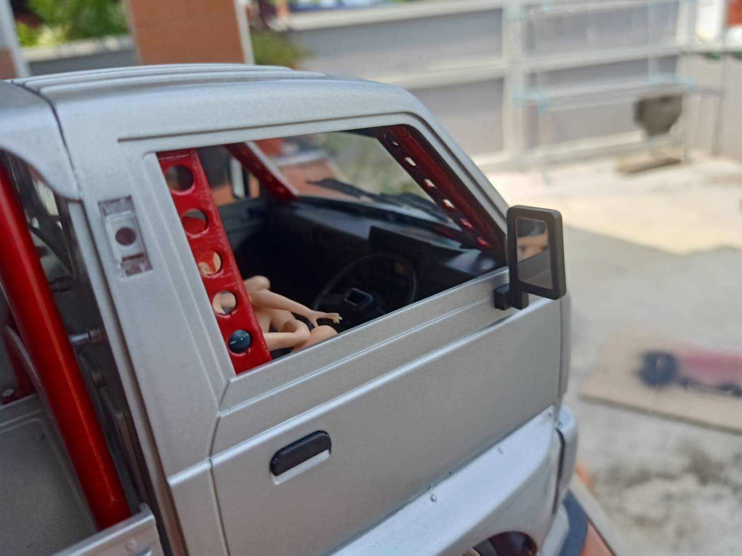 📱 WPL D12 roll cage interior・ STL File for ・Cults