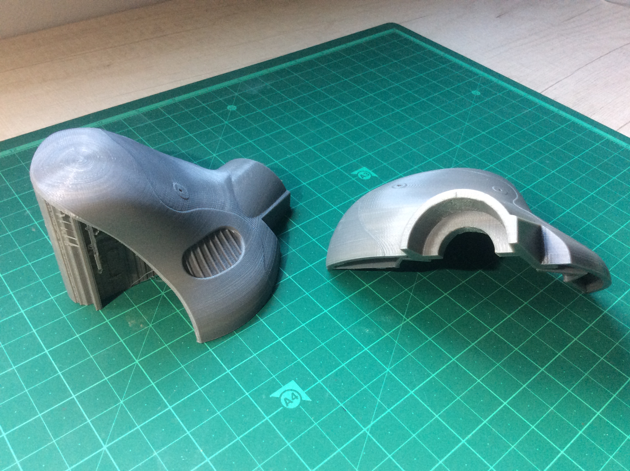 3D printable Pilot Mask Assembly / MBU-12 Mask・Cults