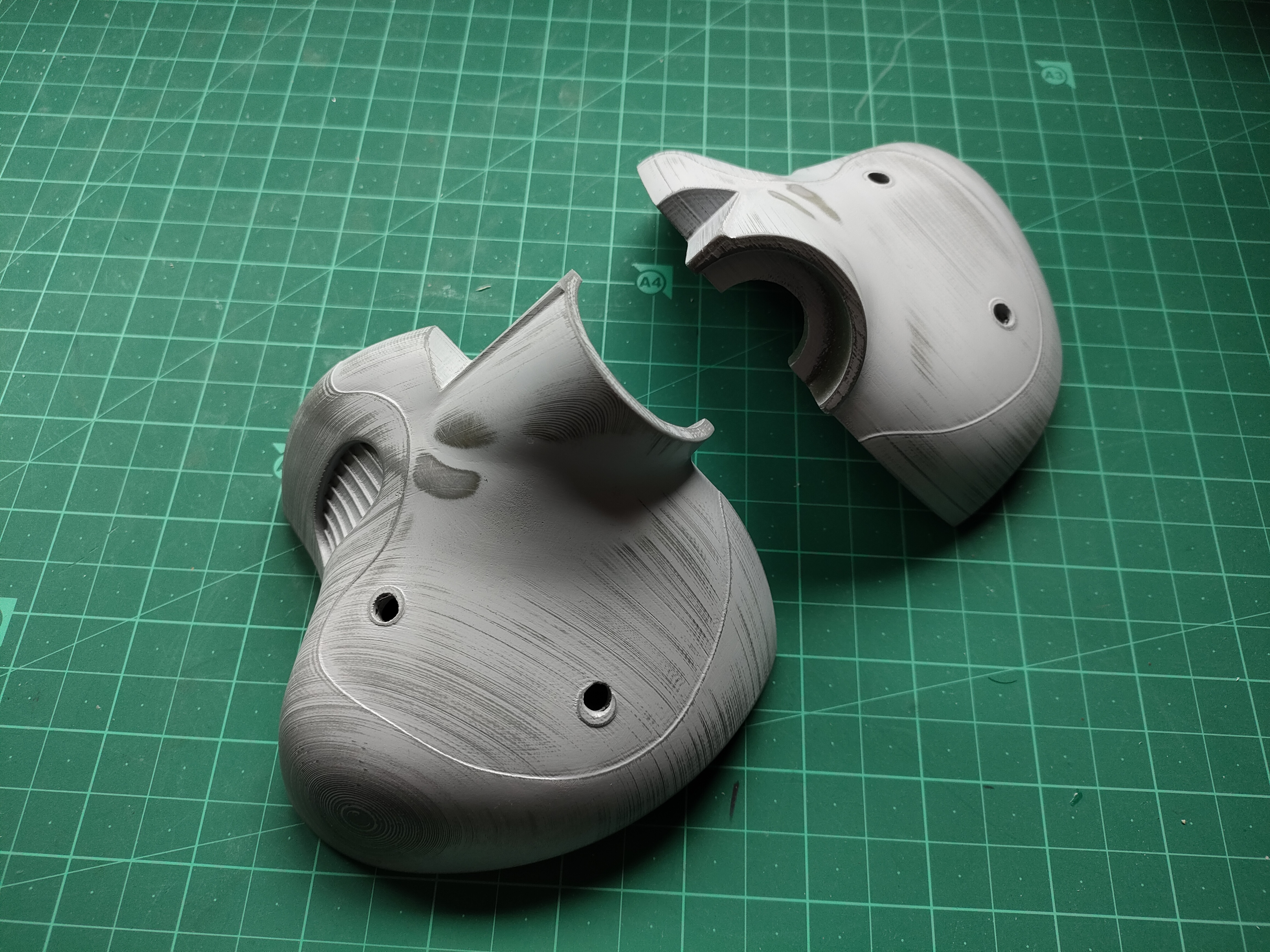 3D printable Pilot Mask Assembly / MBU-12 Mask・Cults