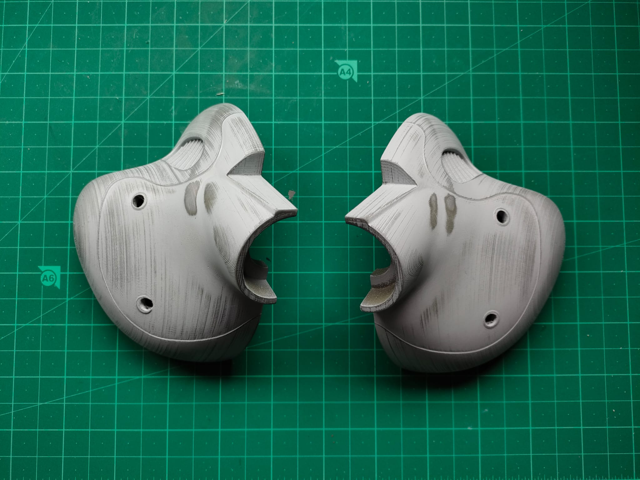 3D printable Pilot Mask Assembly / MBU-12 Mask・Cults