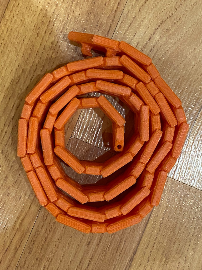 🎭 Articulated belt・Free 3D File for ・Cults